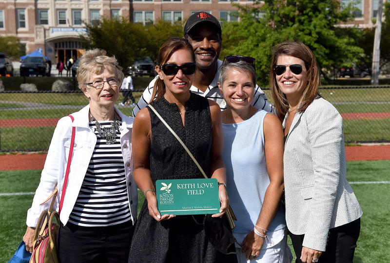 Dorchester Field dedicated to Keith Love | Boston.gov