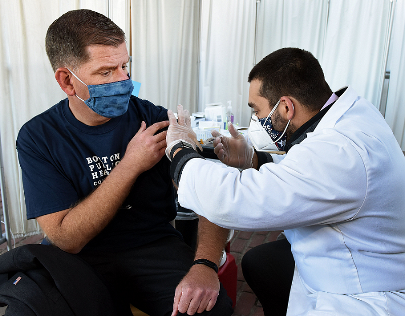Mayor Walsh, Boston health leaders urge residents to get flu shot ...