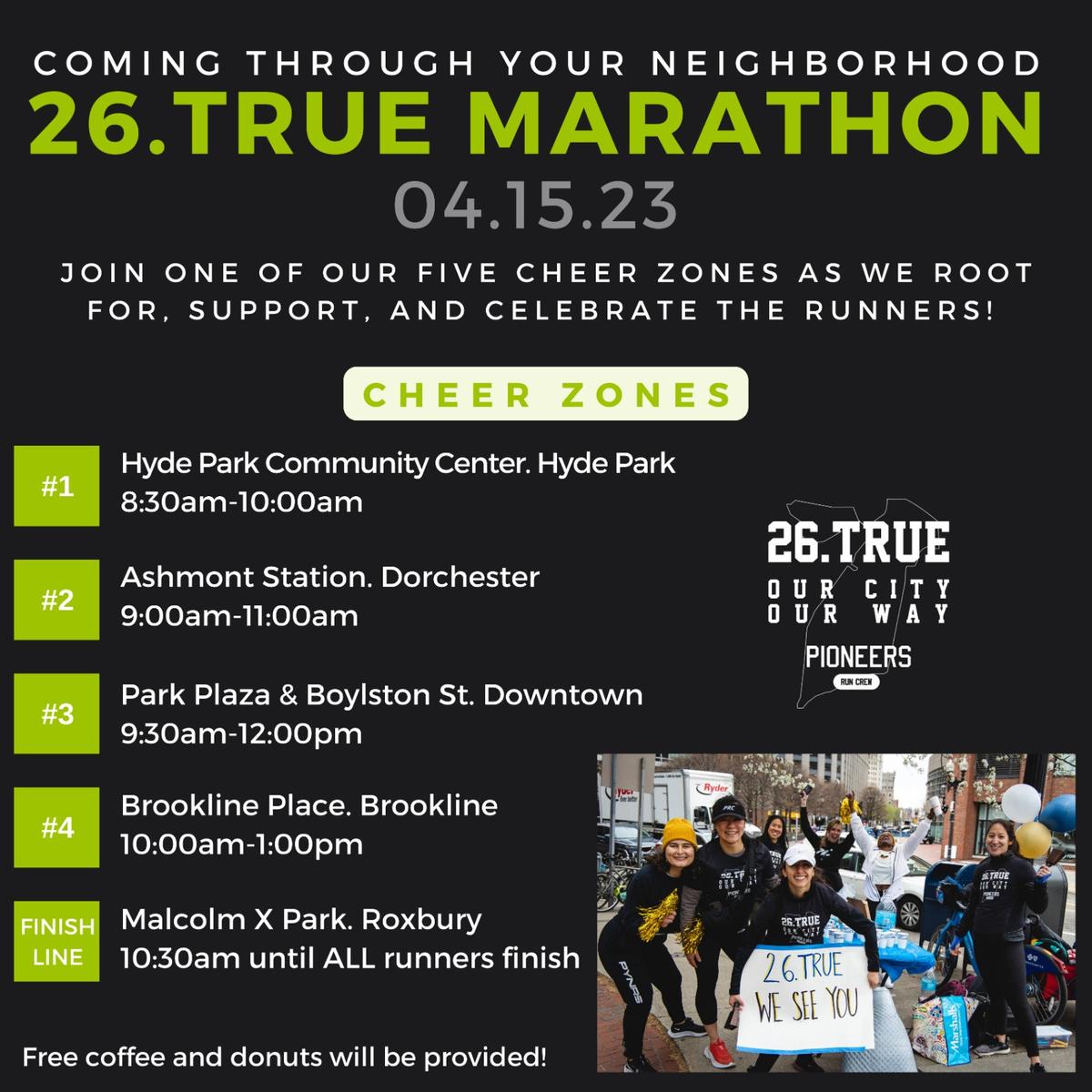 26.TRUE Marathon with PIONEERS Run Crew | Boston.gov