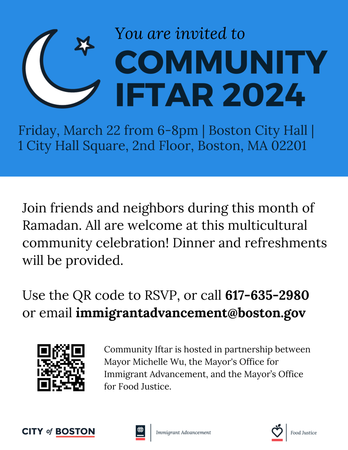 Community Iftar 2024 | Boston.gov